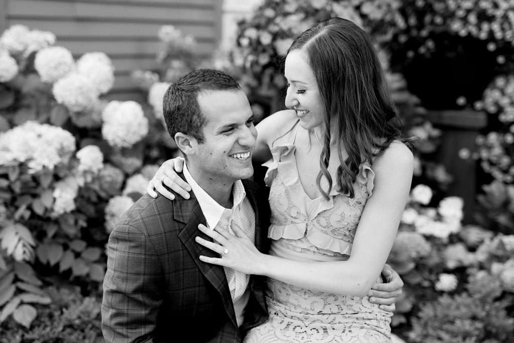 Jennifer & Sam | Downtown Rochester Summer Engagement - Michigan ...